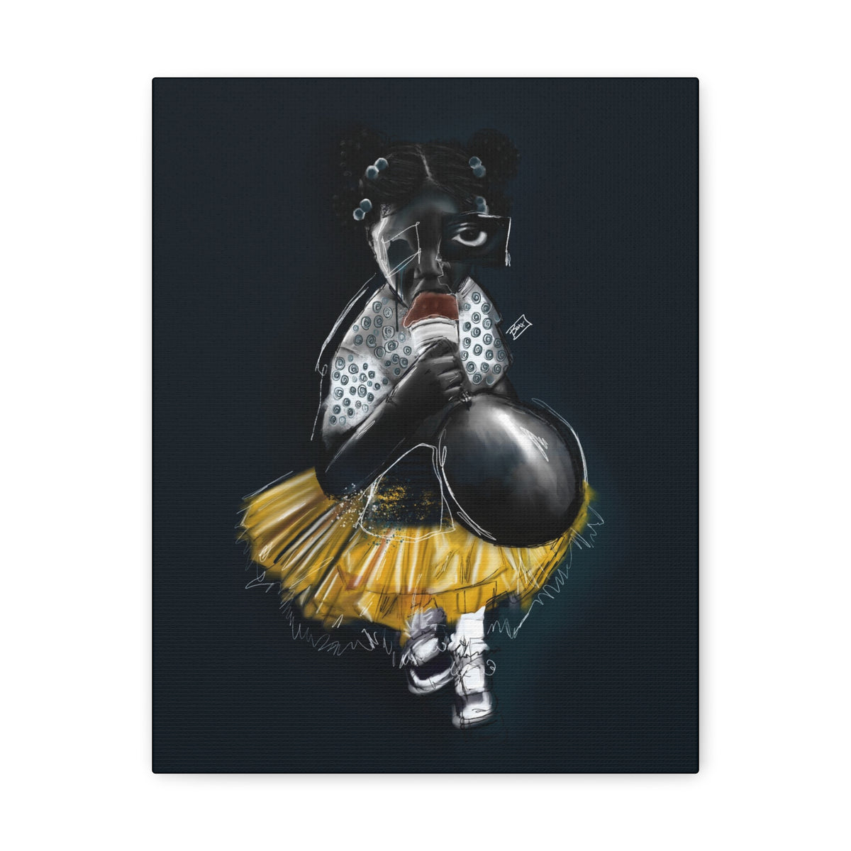 Memory Lane Gallery Wrap – Boxx The Artist